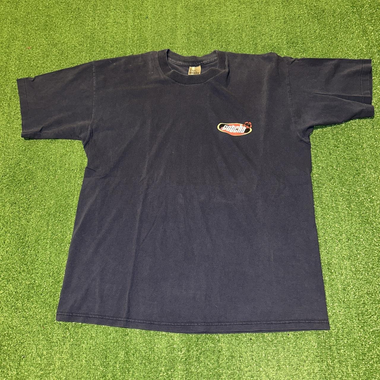 VTG Gotcha Surf Skate Double Sided Casual Shirt -... - Depop