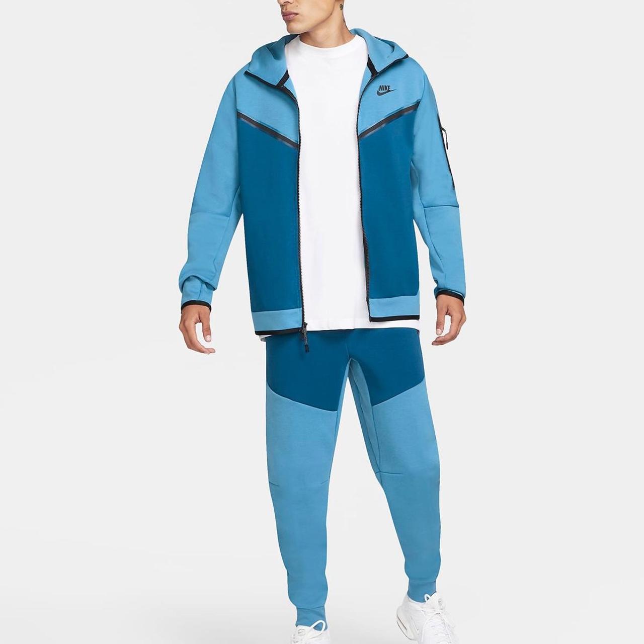 Nike Tech Fleece "Dutch Blue" Full set Both Men's... - Depop