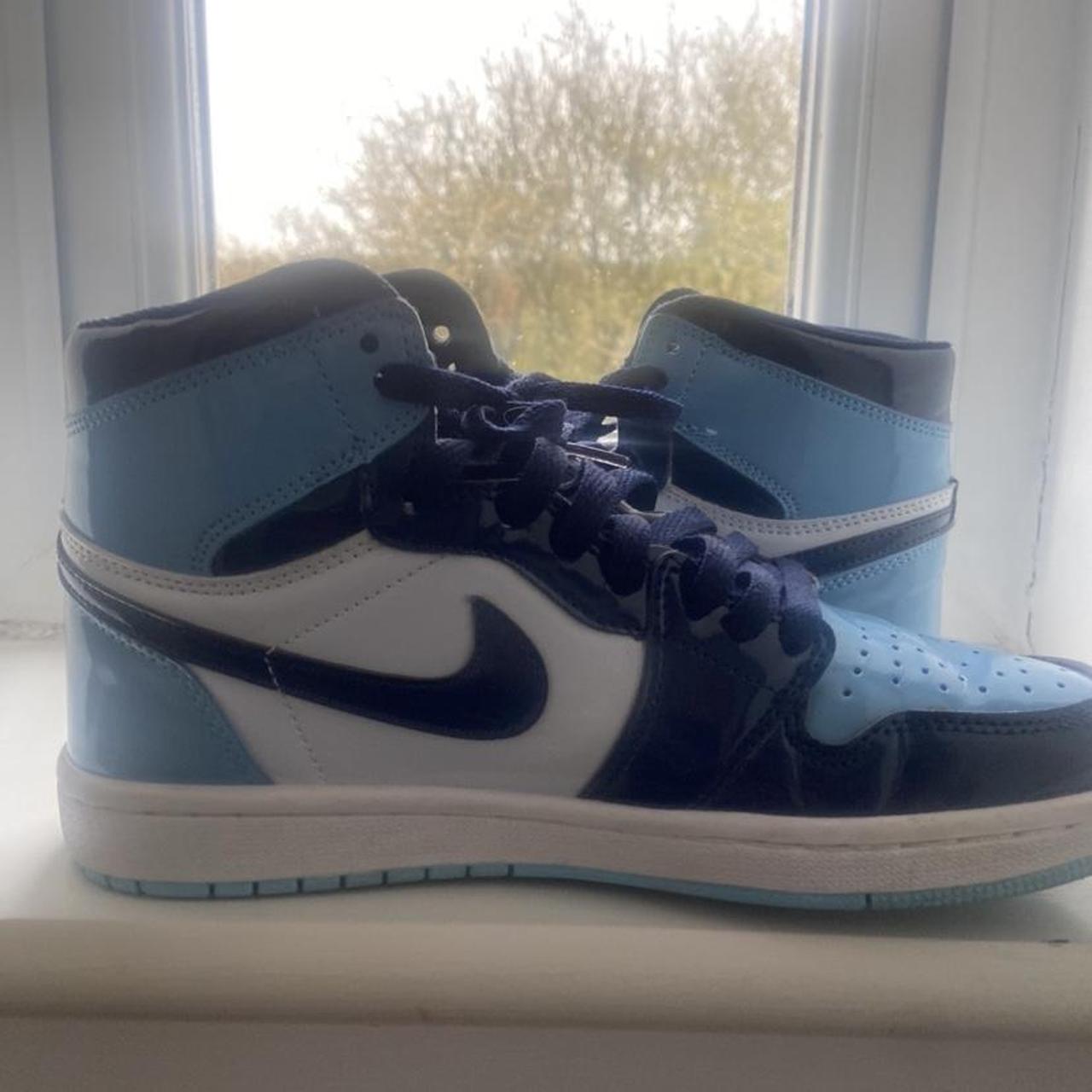 Nike blue jordans retail is about 230 and they have... - Depop