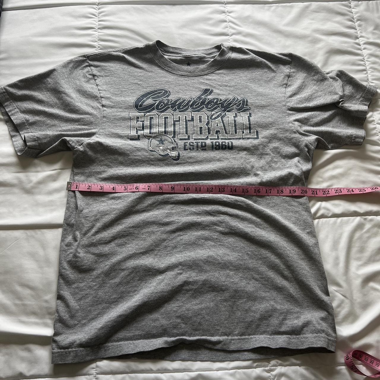 Grey Dallas cowboys graphic t Shirt Size large in... - Depop
