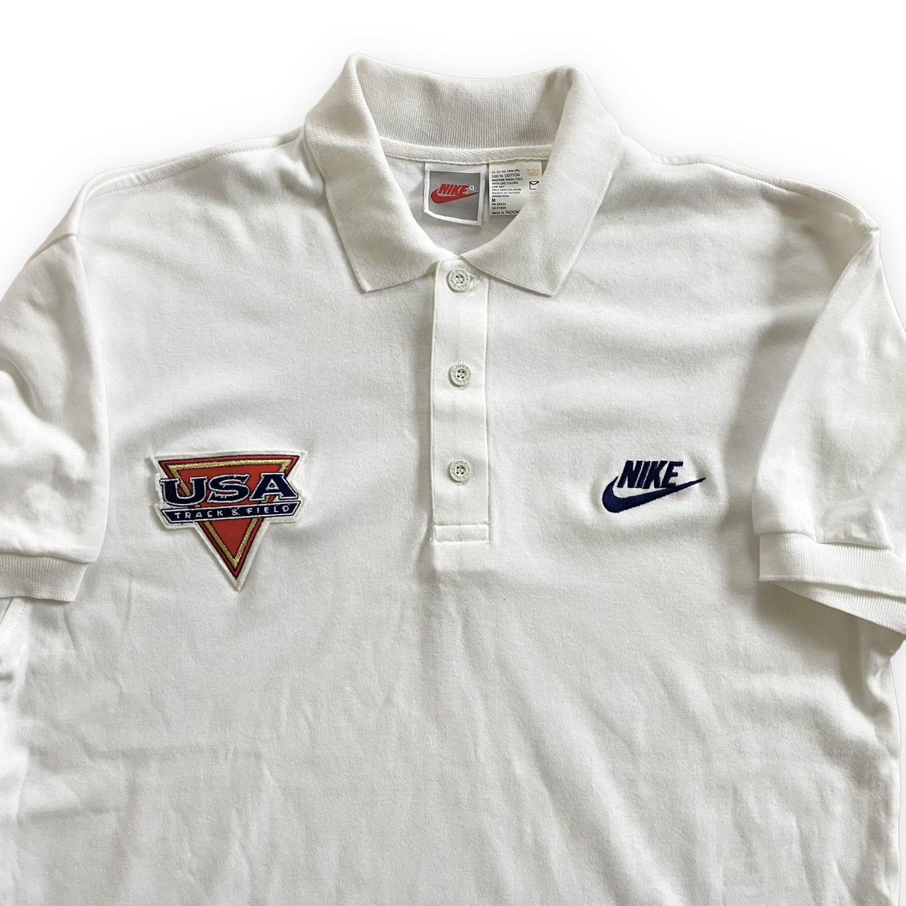 Nike Men's White Polo-shirts | Depop