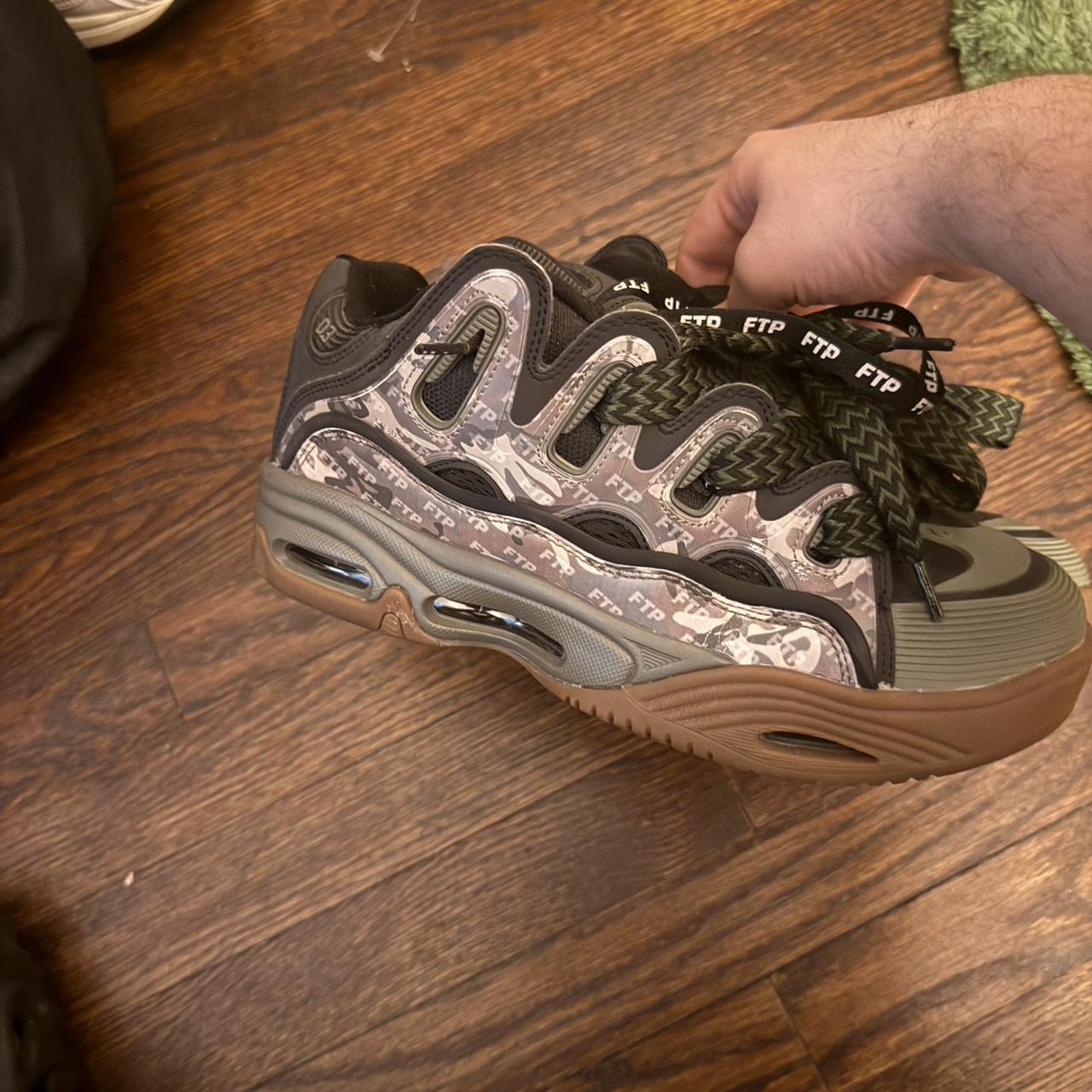 FTP Osiris d3 collaboration camo colorway worn only... | Depop