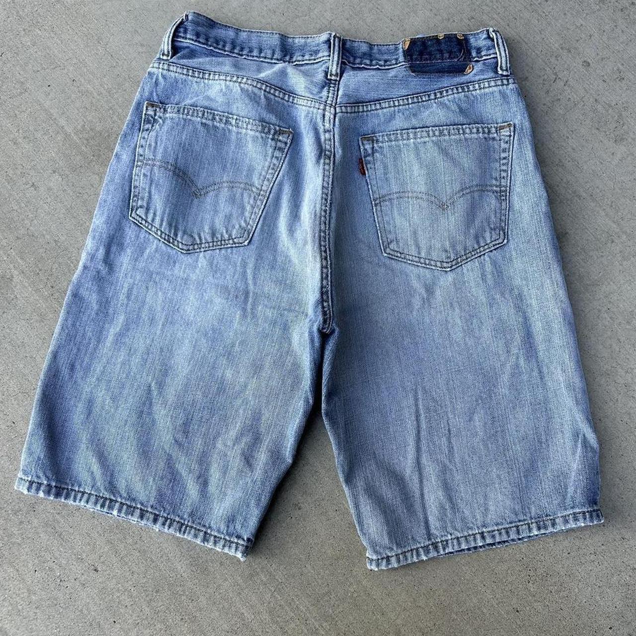 Levi jorts Super clean looking used as shown Size... - Depop
