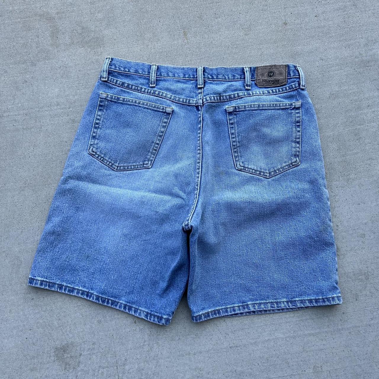 Wrangler jorts Super clean looking used as... - Depop