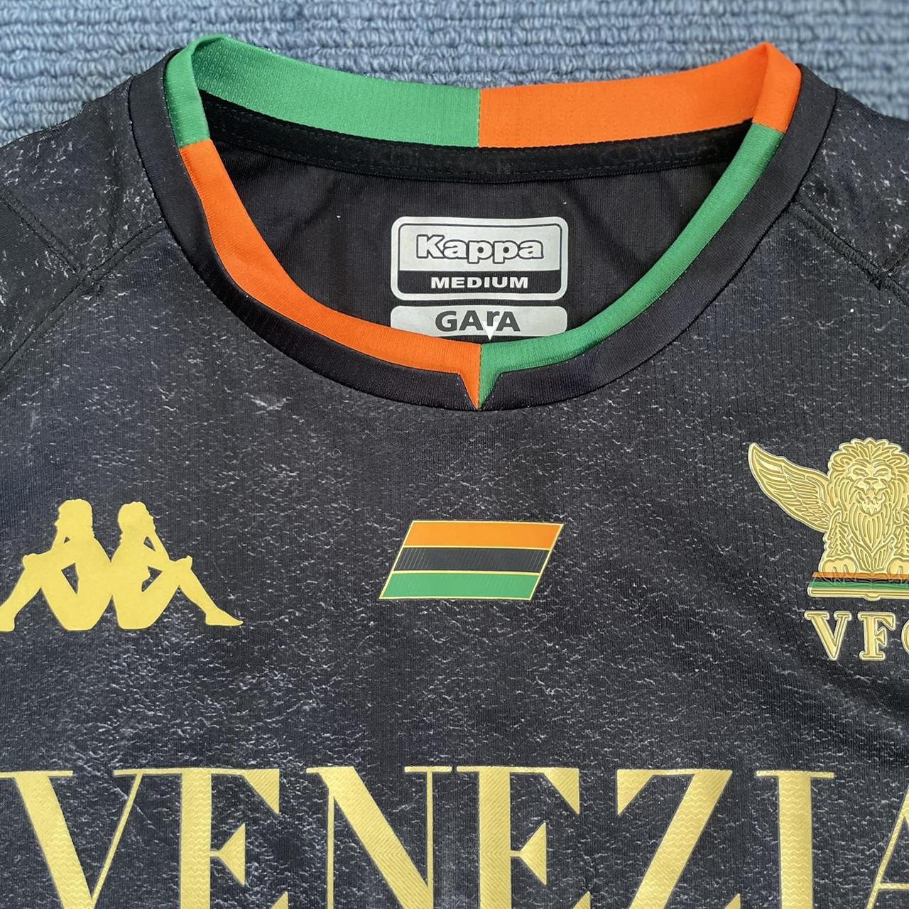 Venezia FC 2021 Kappa home jersey Fits medium.... - Depop
