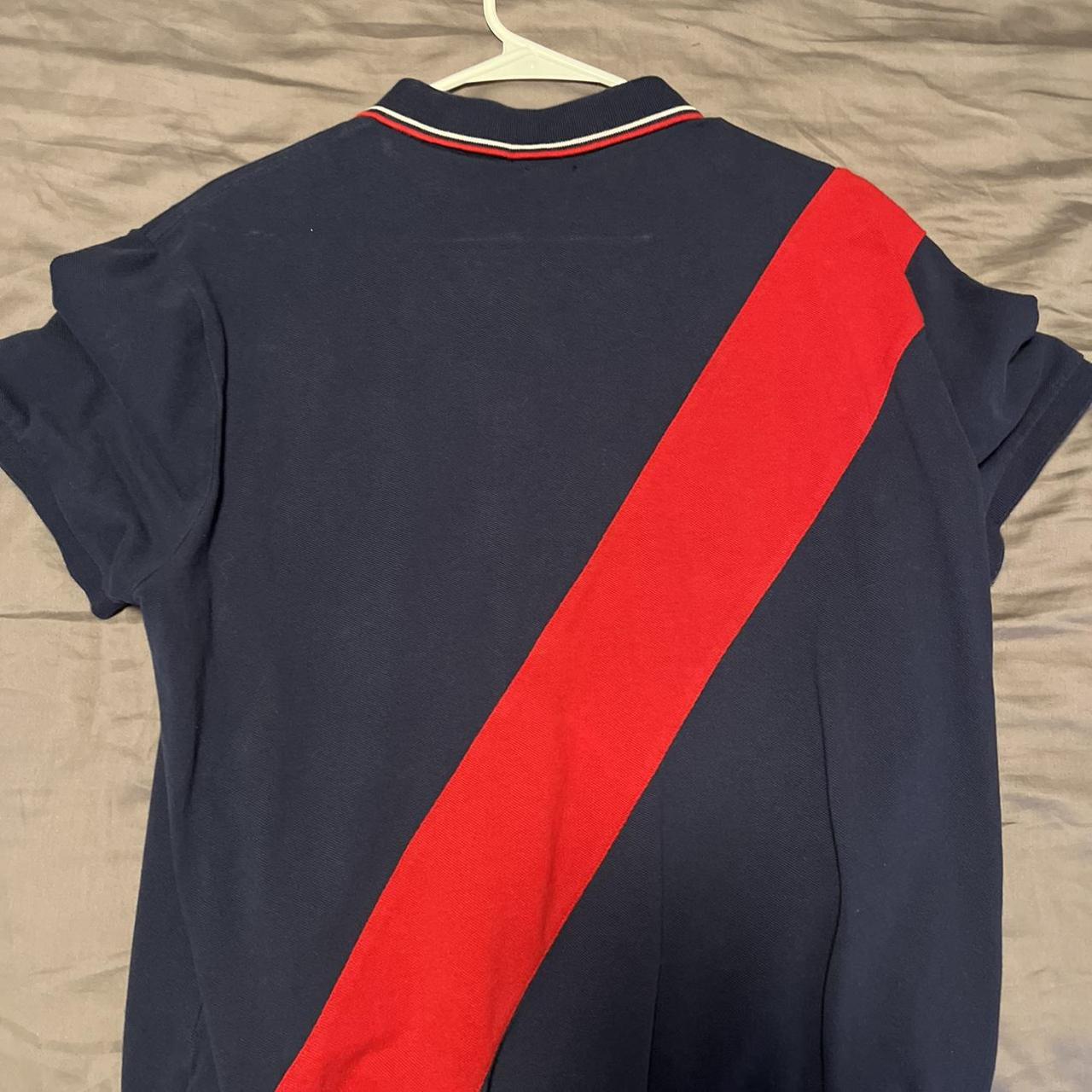 Polo Ralph Lauren Men's Blue and Red Polo-shirts | Depop