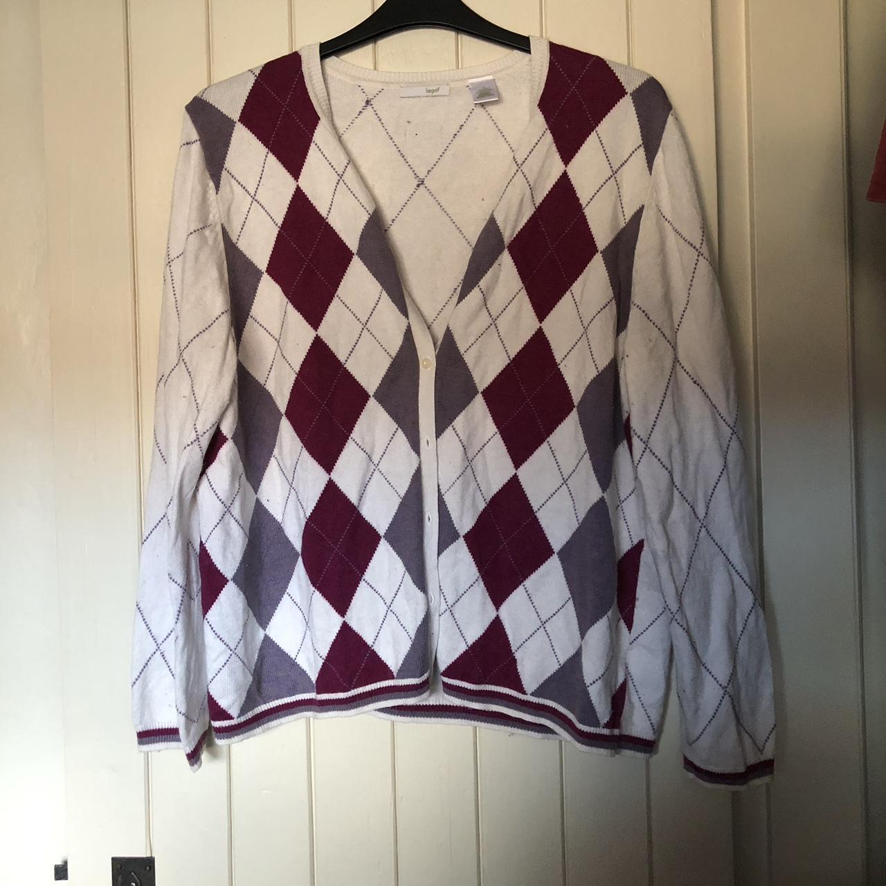 Liz Claiborne Golf Cardigan Only worn 1-2 times,... - Depop