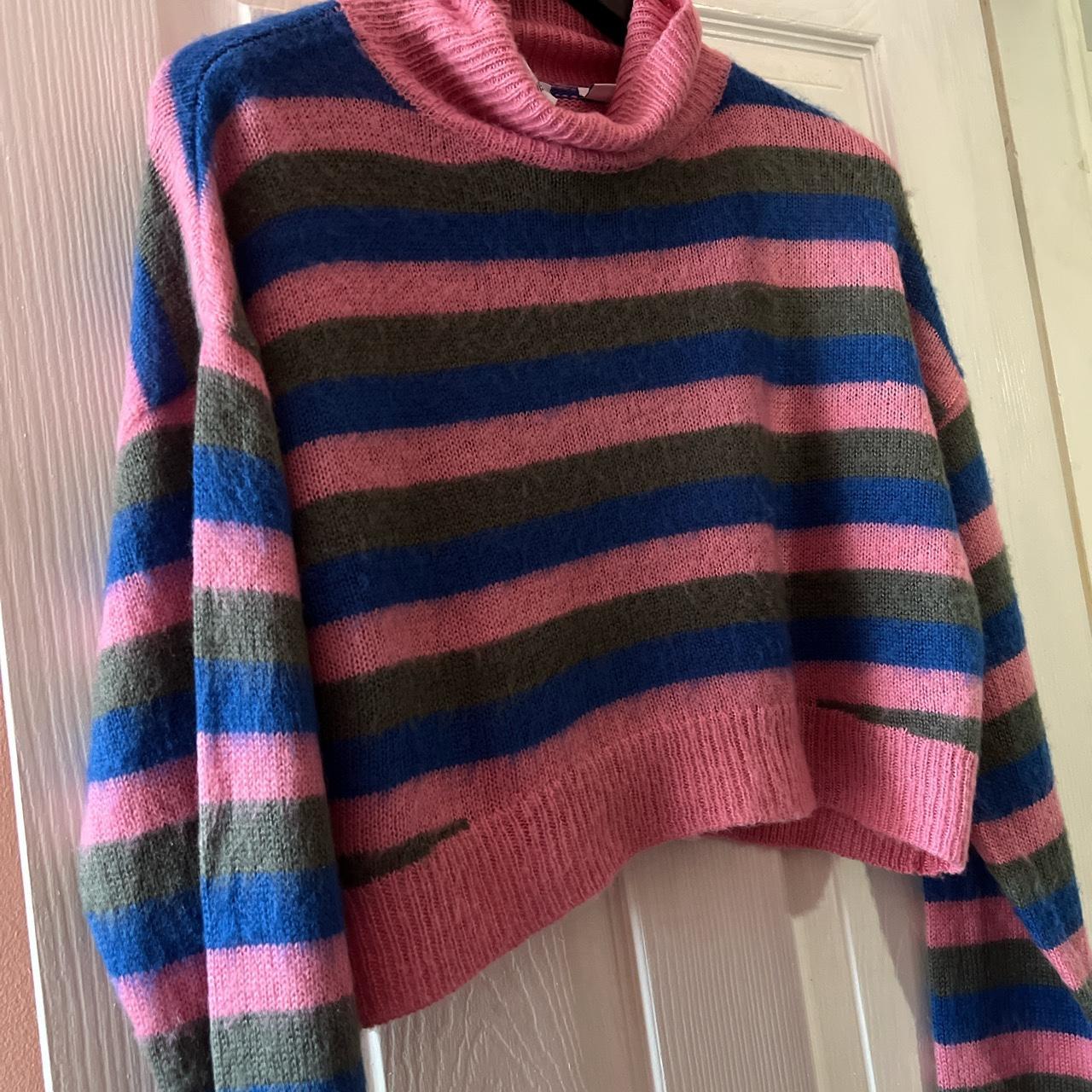 Super Cute And Soft Collusion Asos Cropped Stripy Depop