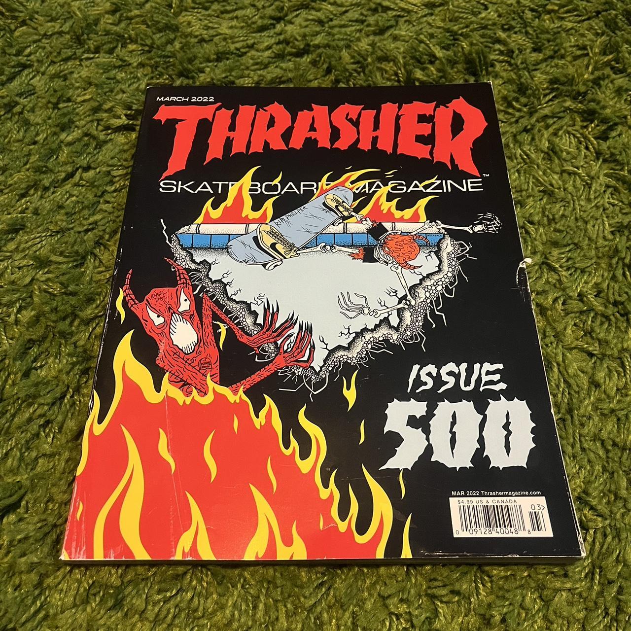 Thrasher magazine March 2022 Issue# 500 🚨No... - Depop