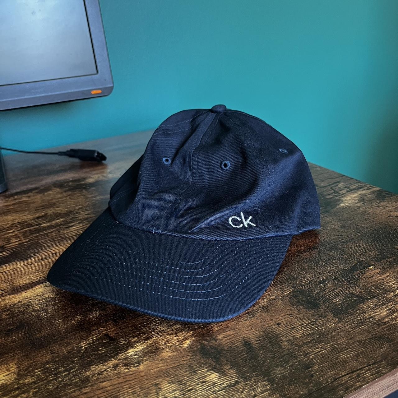 Navy Calvin Klein Cap Never worn, great... - Depop