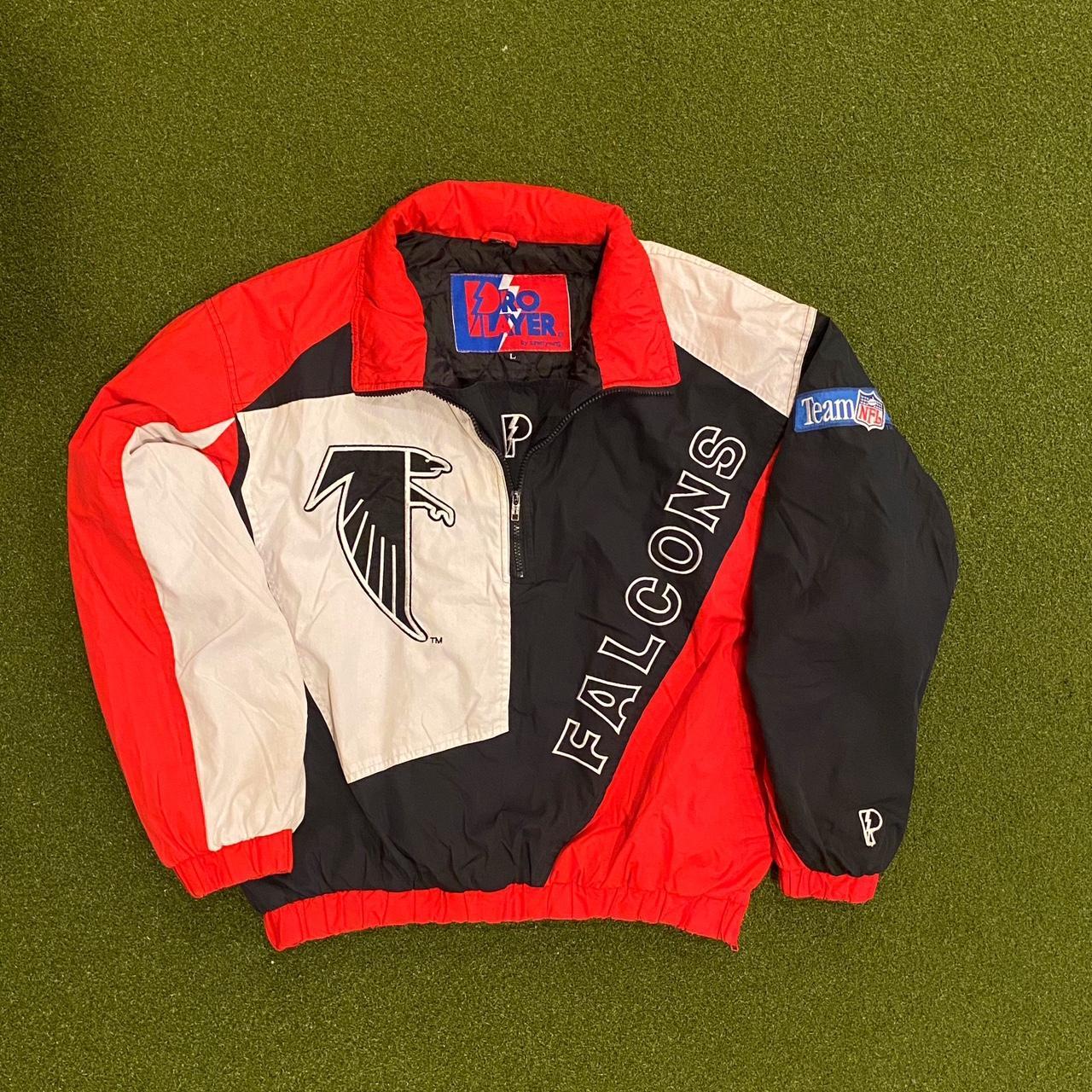 Vintage Atlanta falcons jacket Size:L... - Depop