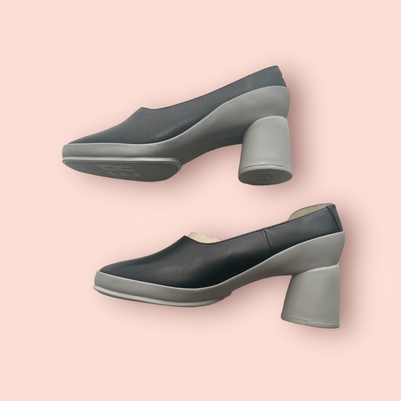 Camper Upright Black and Gray Heel Size: US 10 -... | Depop