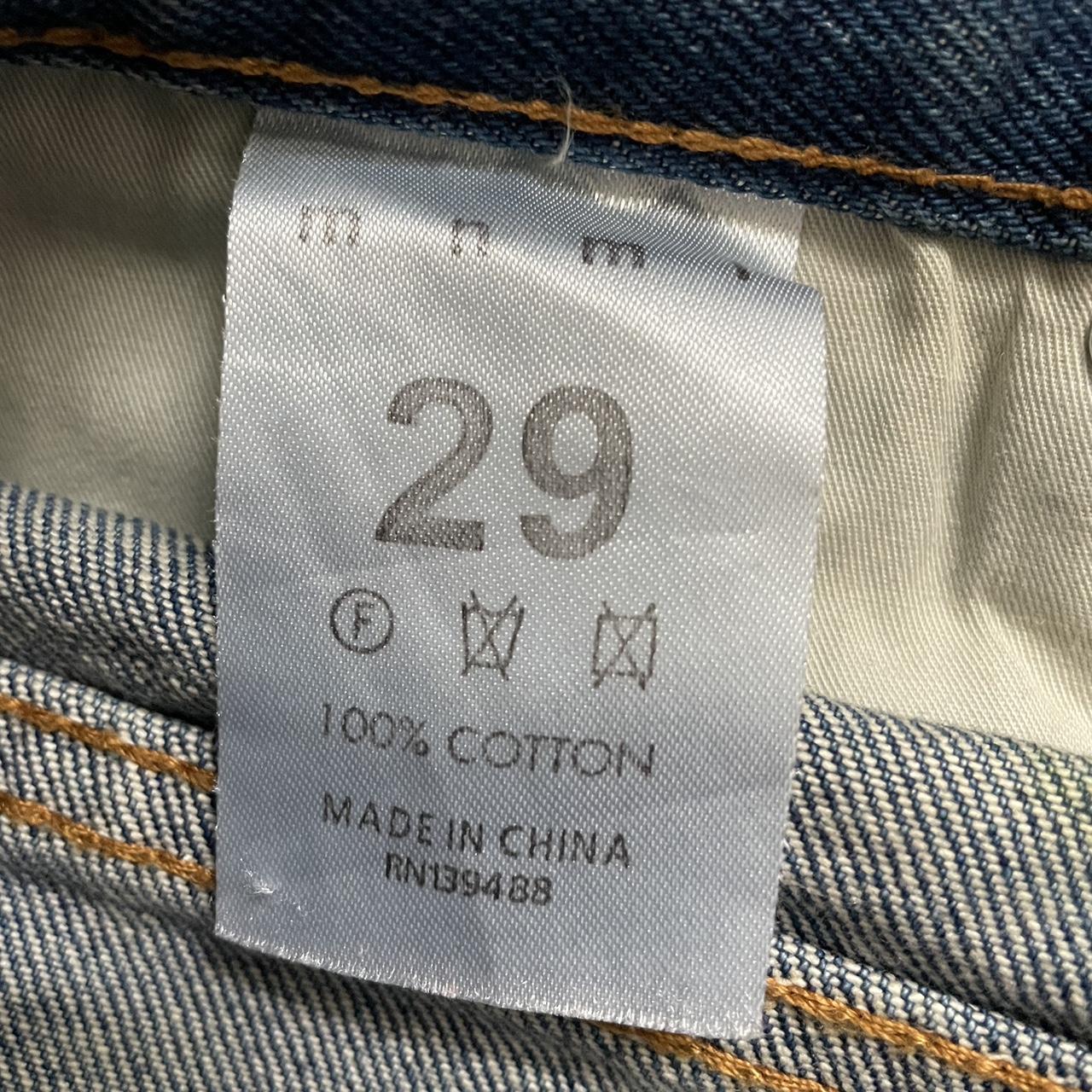 MNML Denim - size 29 - light blue denim, dope... - Depop