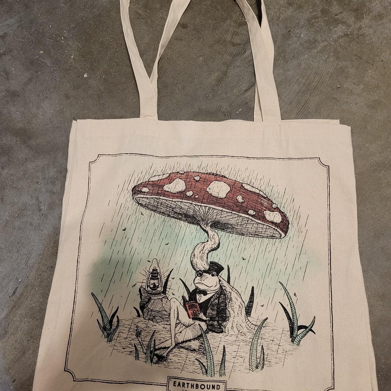Earthbound Frog Tote bag Never used with tags... - Depop