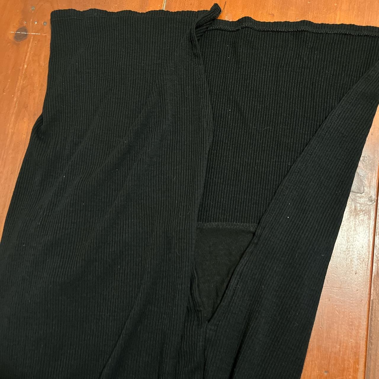 Large black midi length Windsor bodycon dress with... - Depop