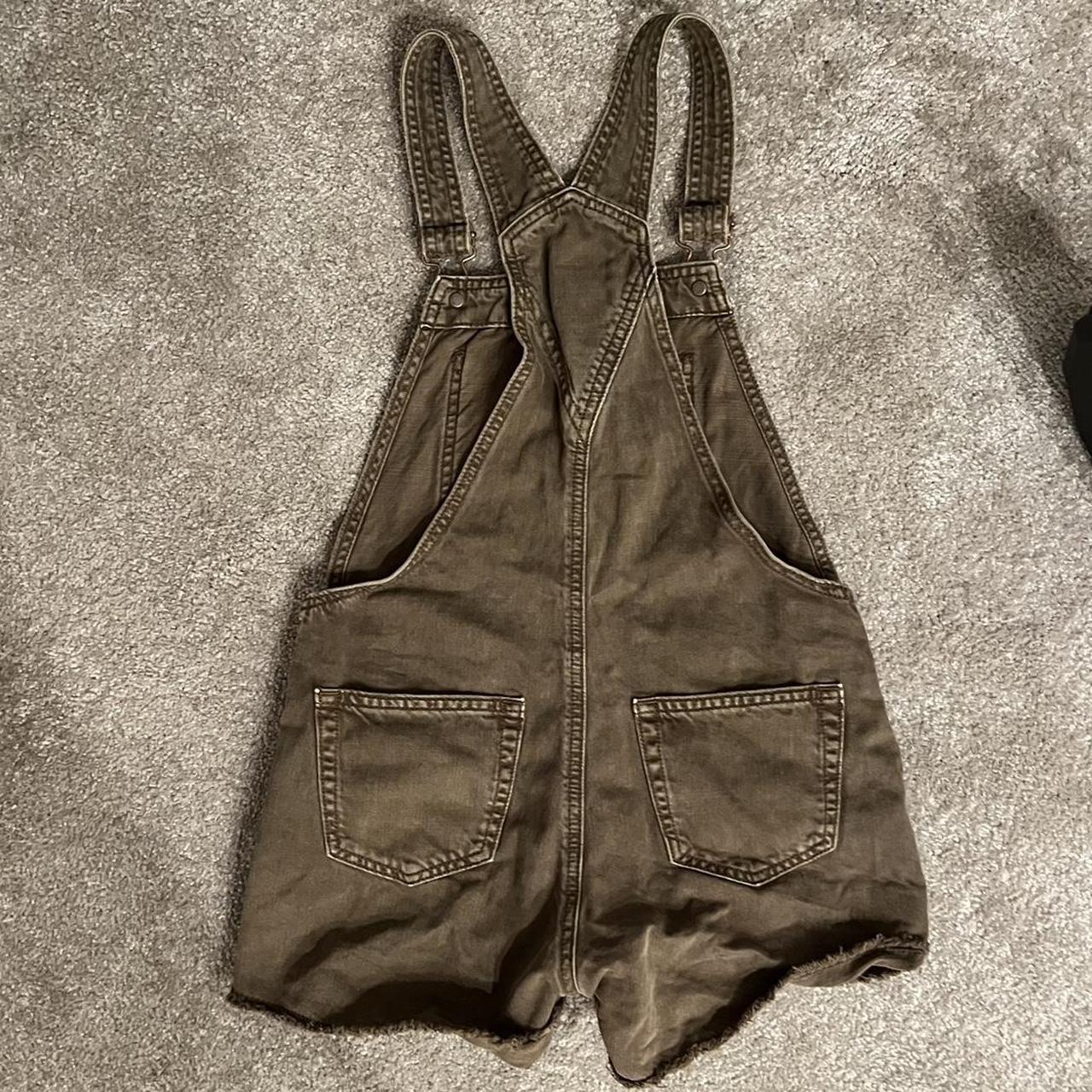 Beautiful brown denim overalls! Gorgeous vintage... - Depop