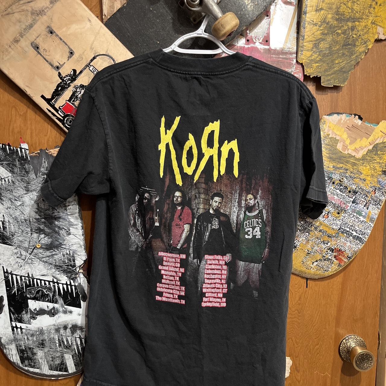 Korn Tour TShirt No cracking on graphic, No rips... - Depop