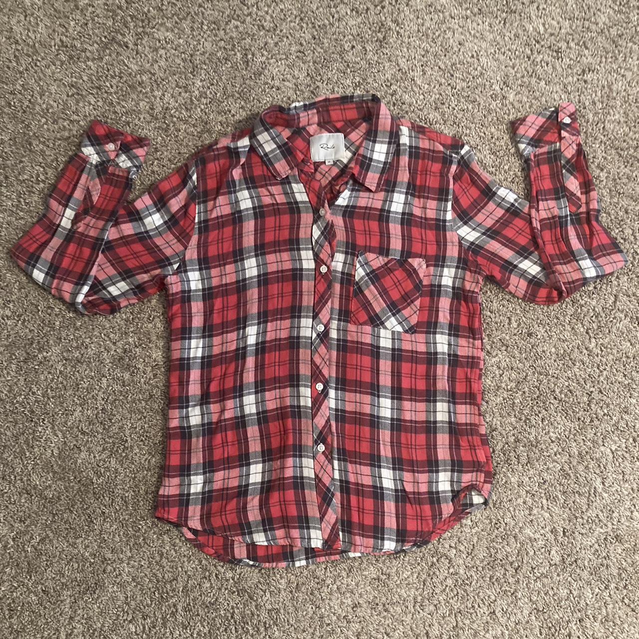Super soft button up flannel perfect for fall time - Depop