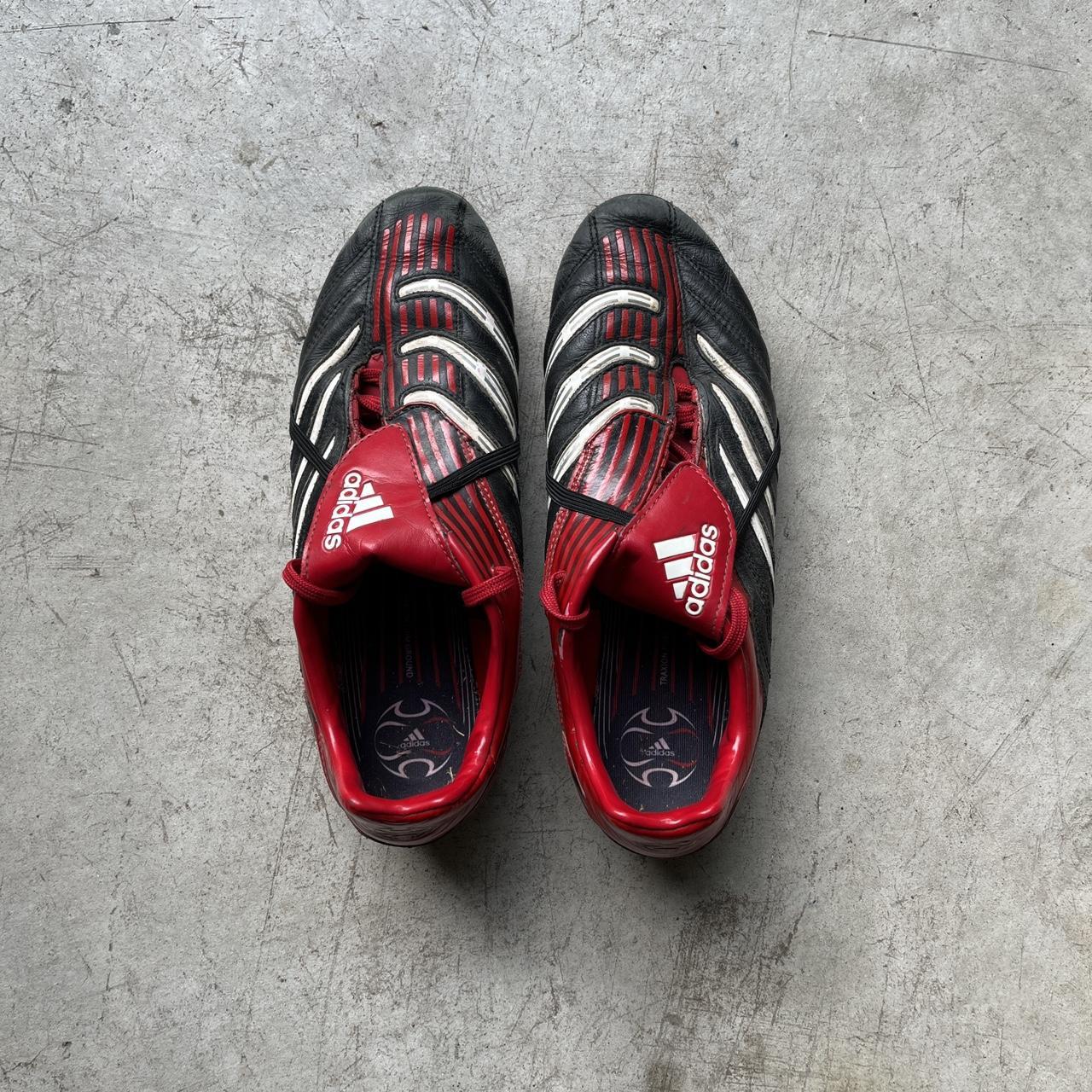 Vintage Adidas Predator Traxion TRX FG Football... - Depop