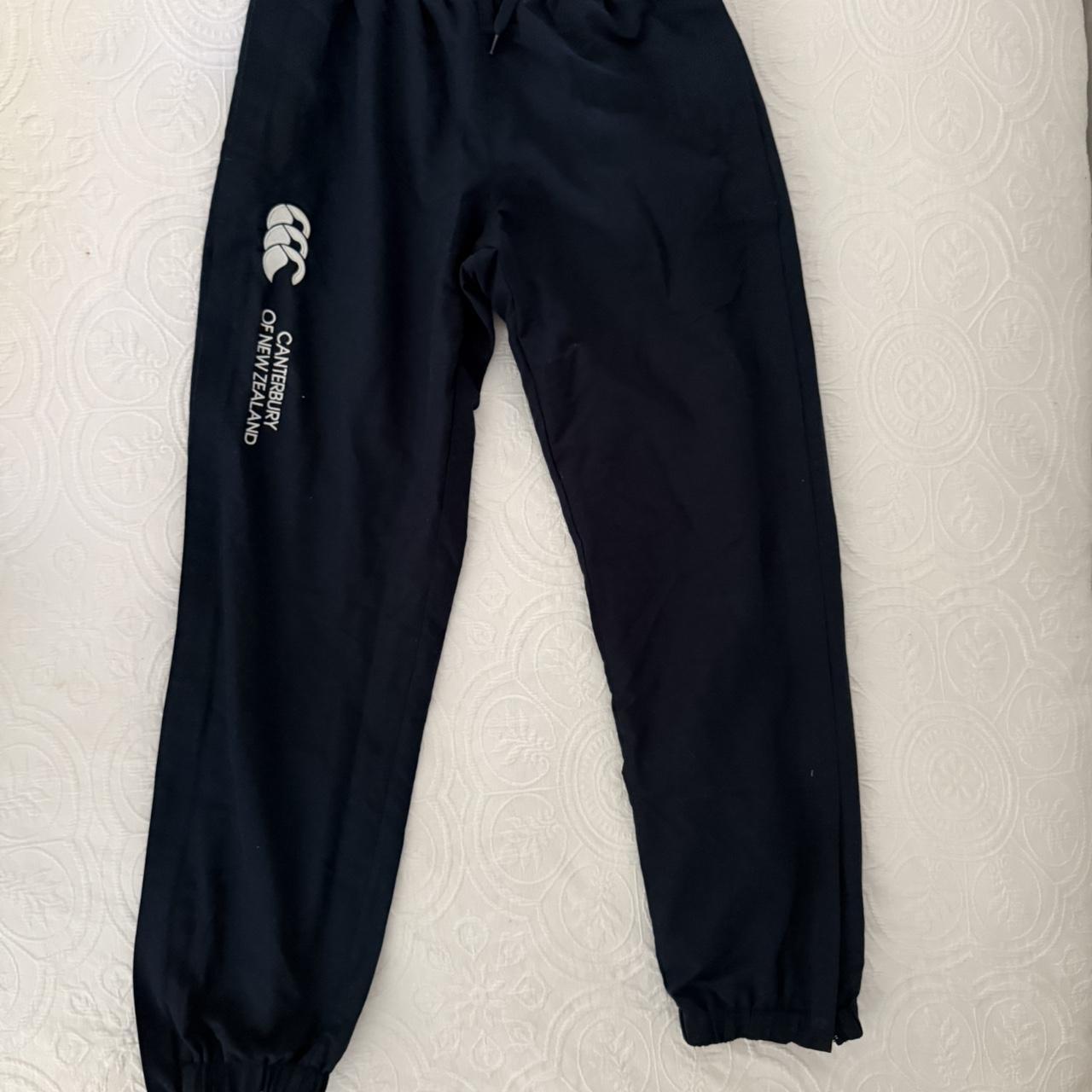 Navy Canterbury youth trackies Size 14 youth Great... | Depop