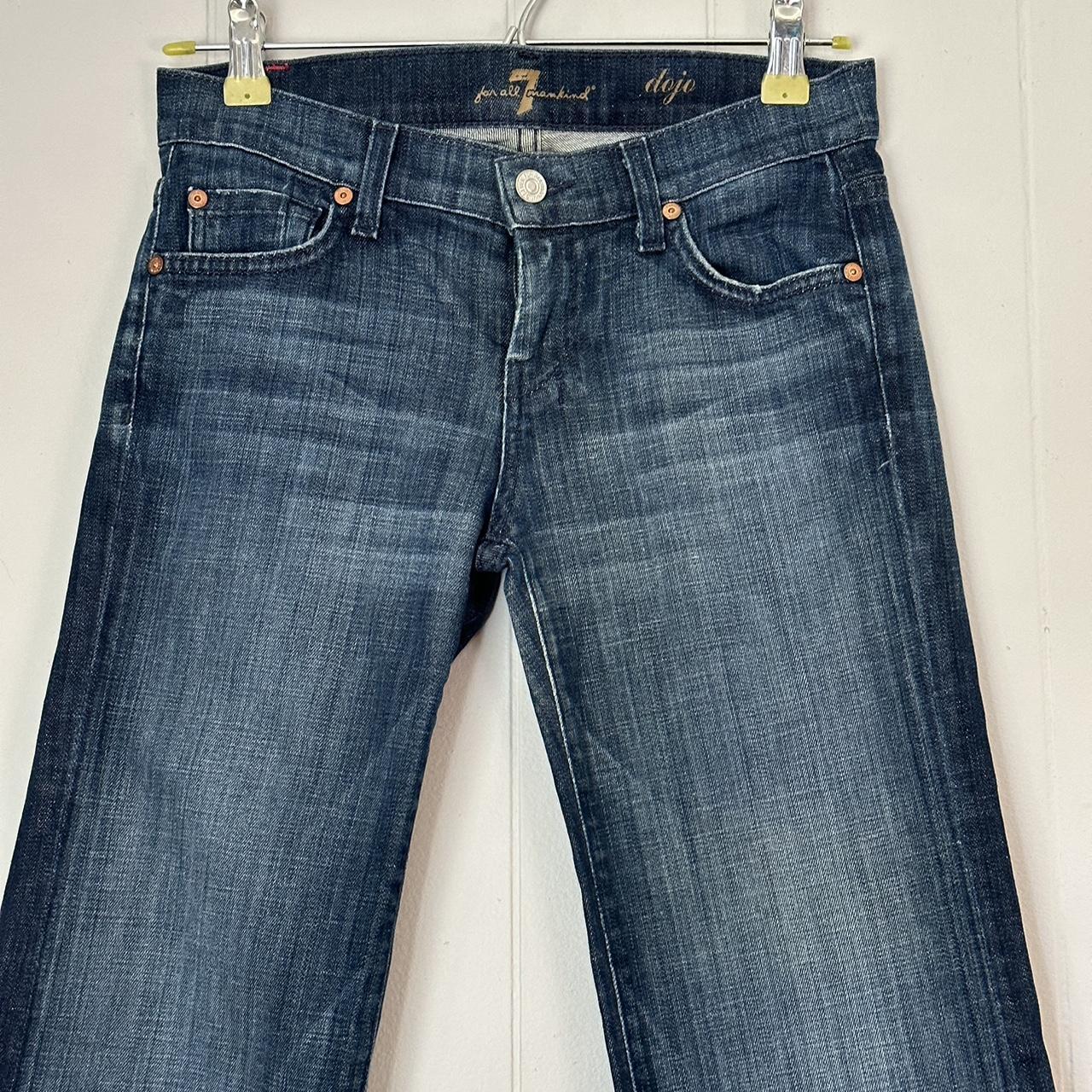 7 for All Mankind Crop Dojo Stretch Jeans Good... - Depop