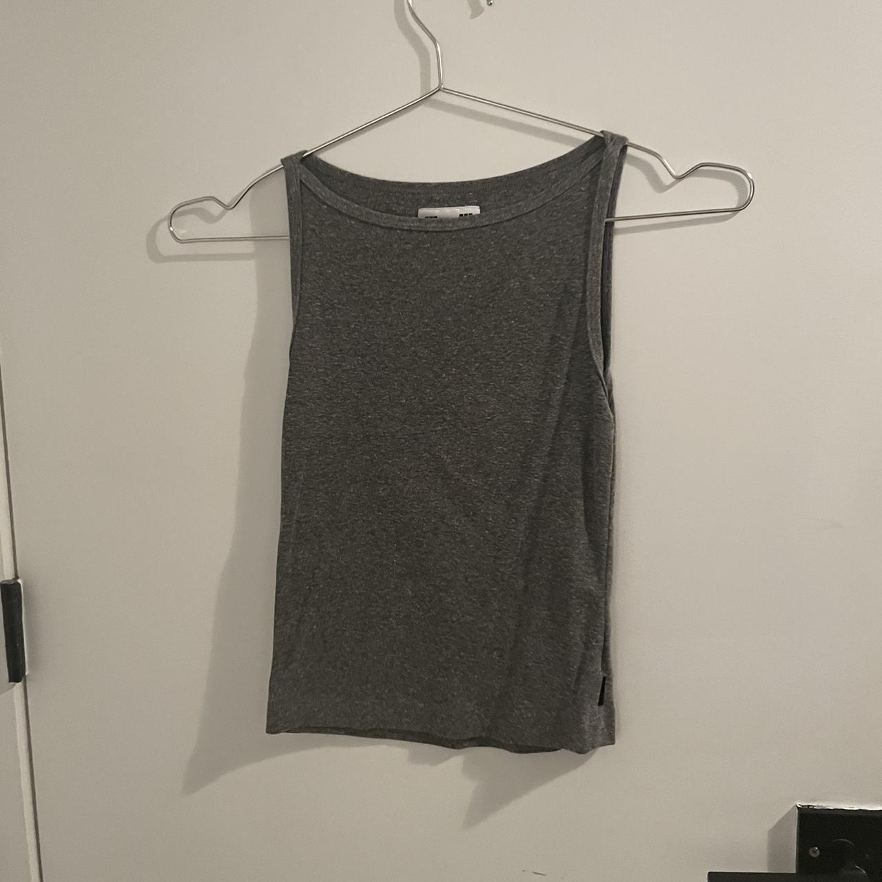 Unif grey tank top - Depop