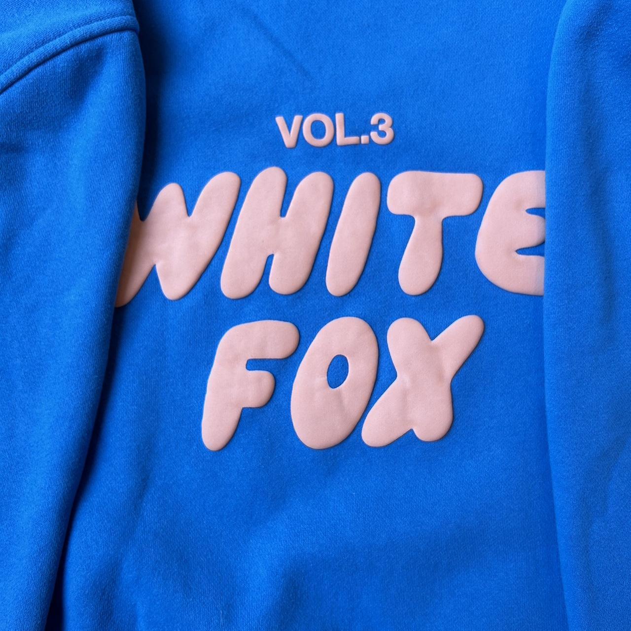 White fox Offstage hoodie azure Bought for... - Depop