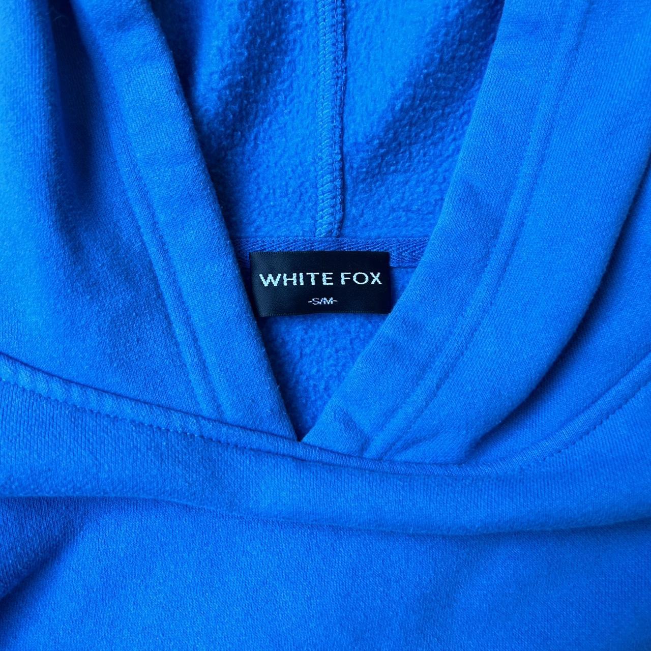 White fox Offstage hoodie azure Bought for... - Depop