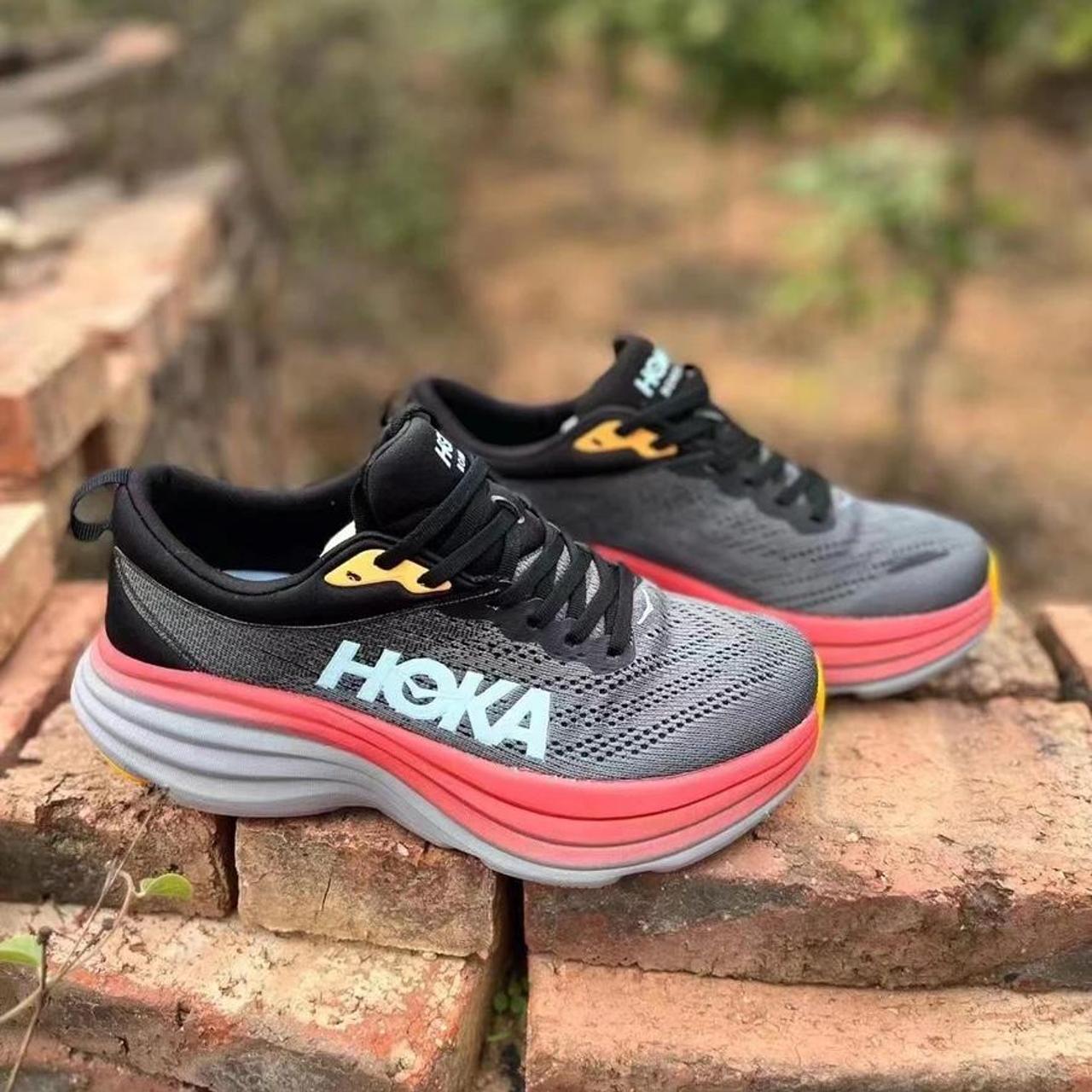 HOKA Original Bondi 8 Running Shoes Lightweight... | Depop