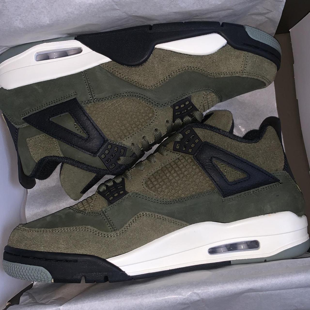 Jordan 4 Retro SE Craft “Olive” - Depop