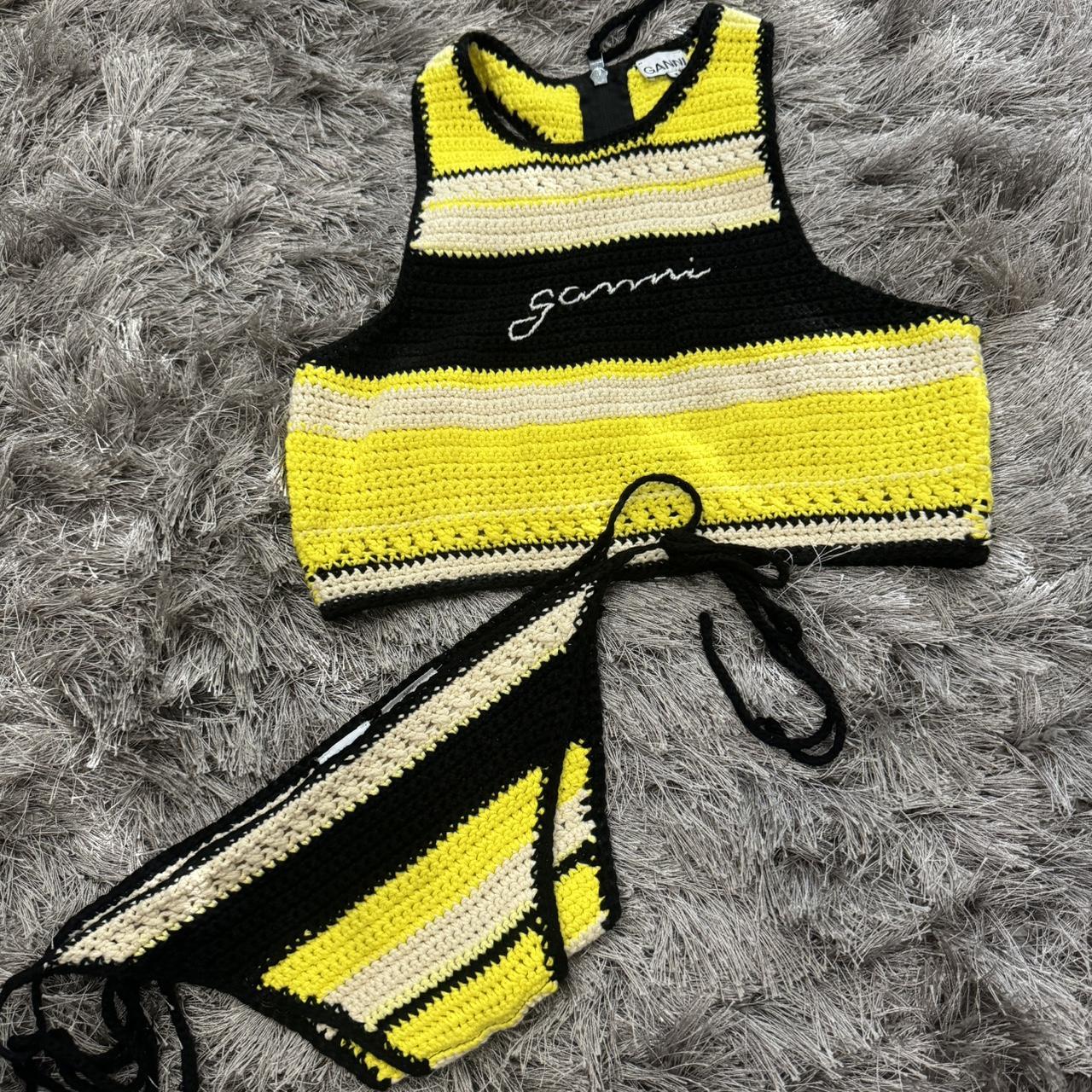 Ganni swim suit worn once. - Depop