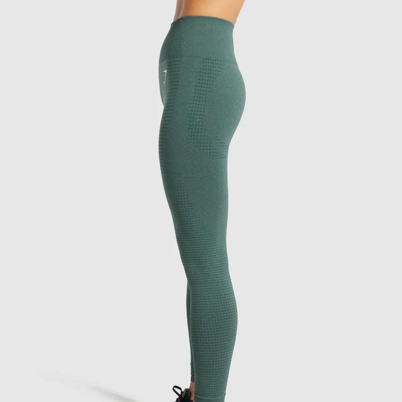 Gymshark Womens Green Leggings Depop