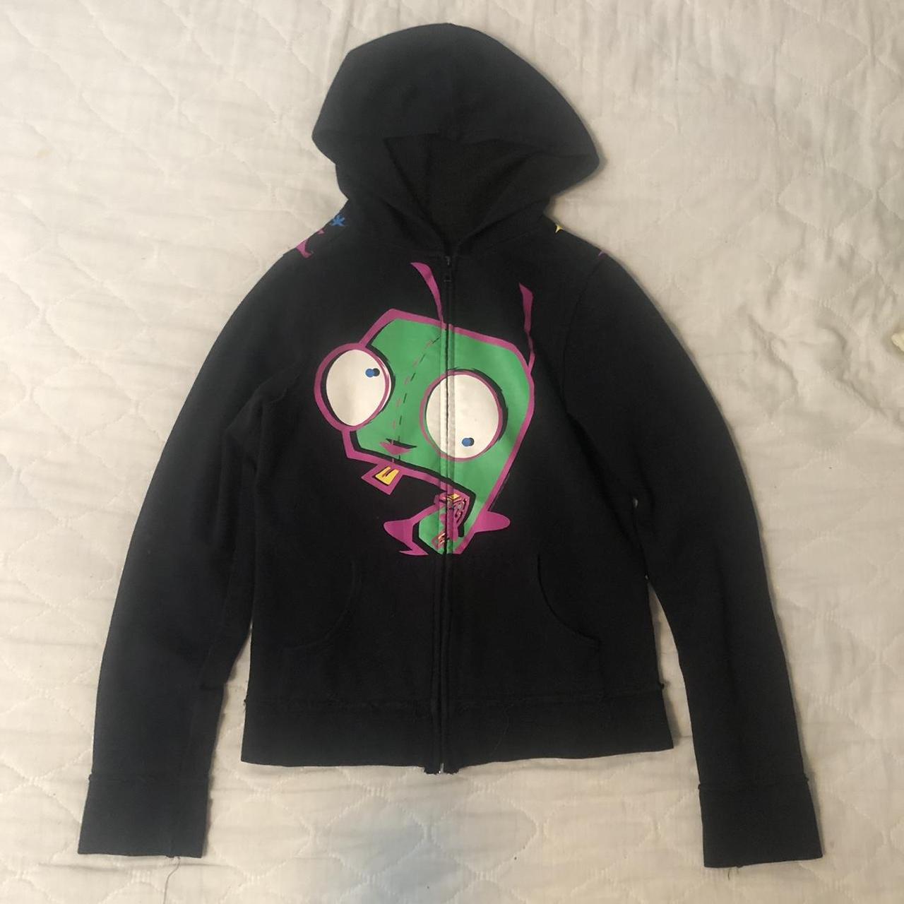 Rare Invader Zim Gir zip up hoodie ⚠️ I’M OPEN TO... - Depop