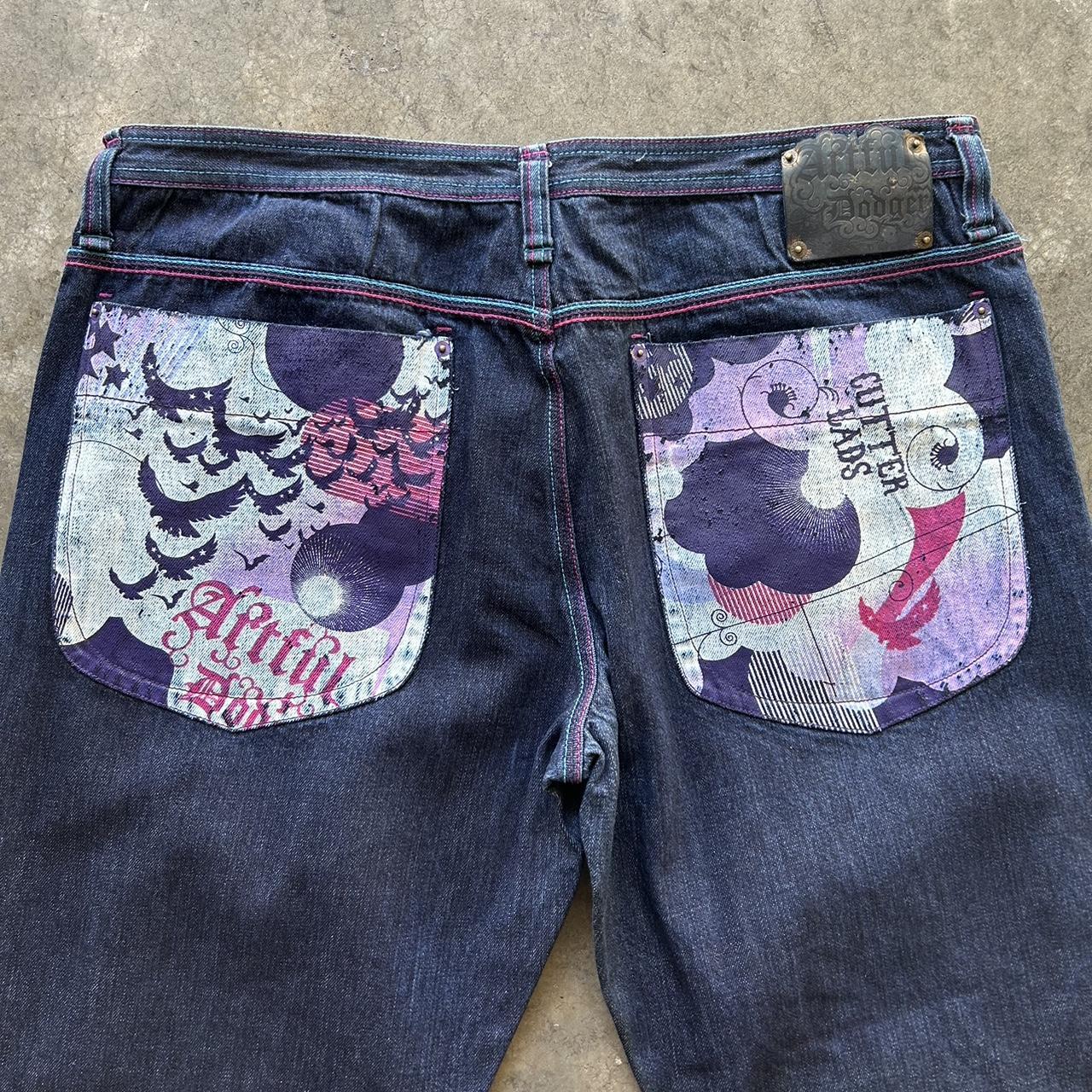 Artful Dodger Y2K Baggy Denim Jeans Size 42 No... - Depop