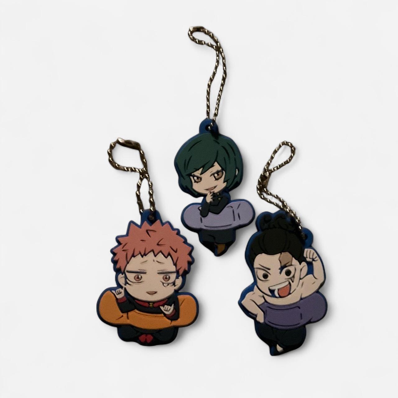 Set of 3 official jjk keychains . i have two sets... | Depop