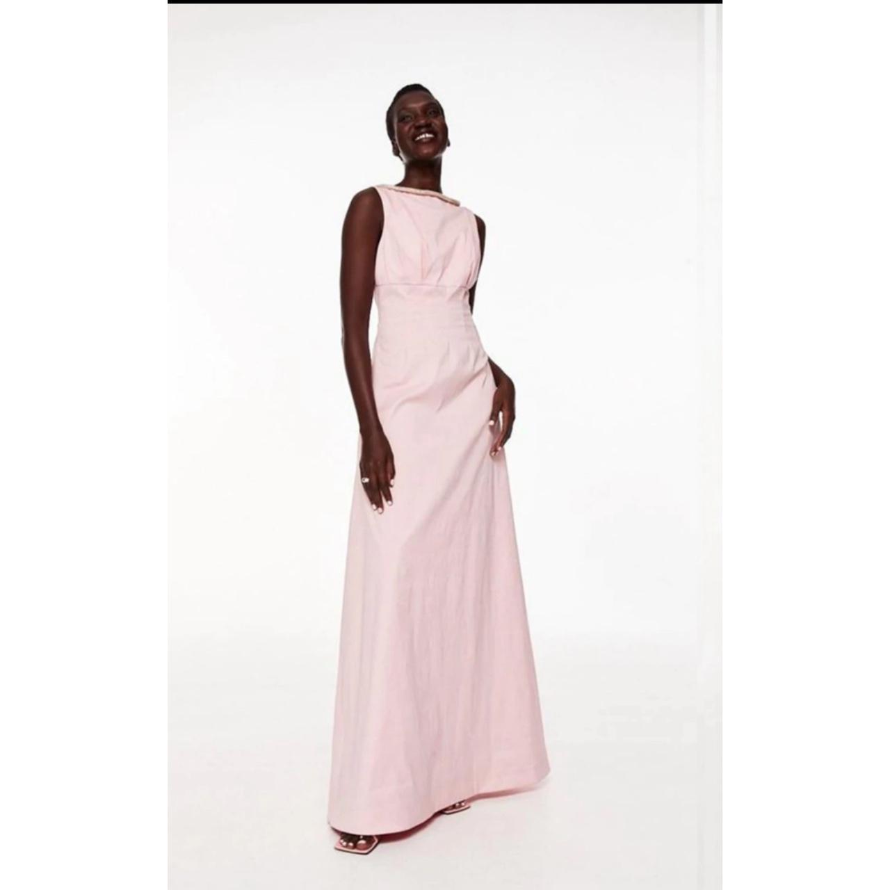 Stunning Rachel Gilbert Beckett Gown in Pink Size 1... - Depop