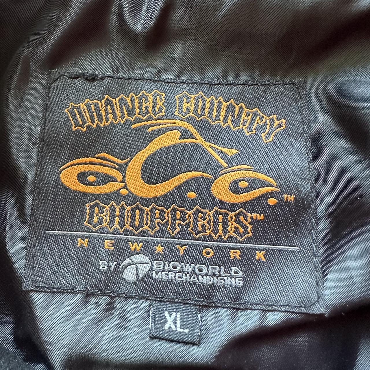 Vintage Orange County Choppers Racing Jacket •Size... - Depop