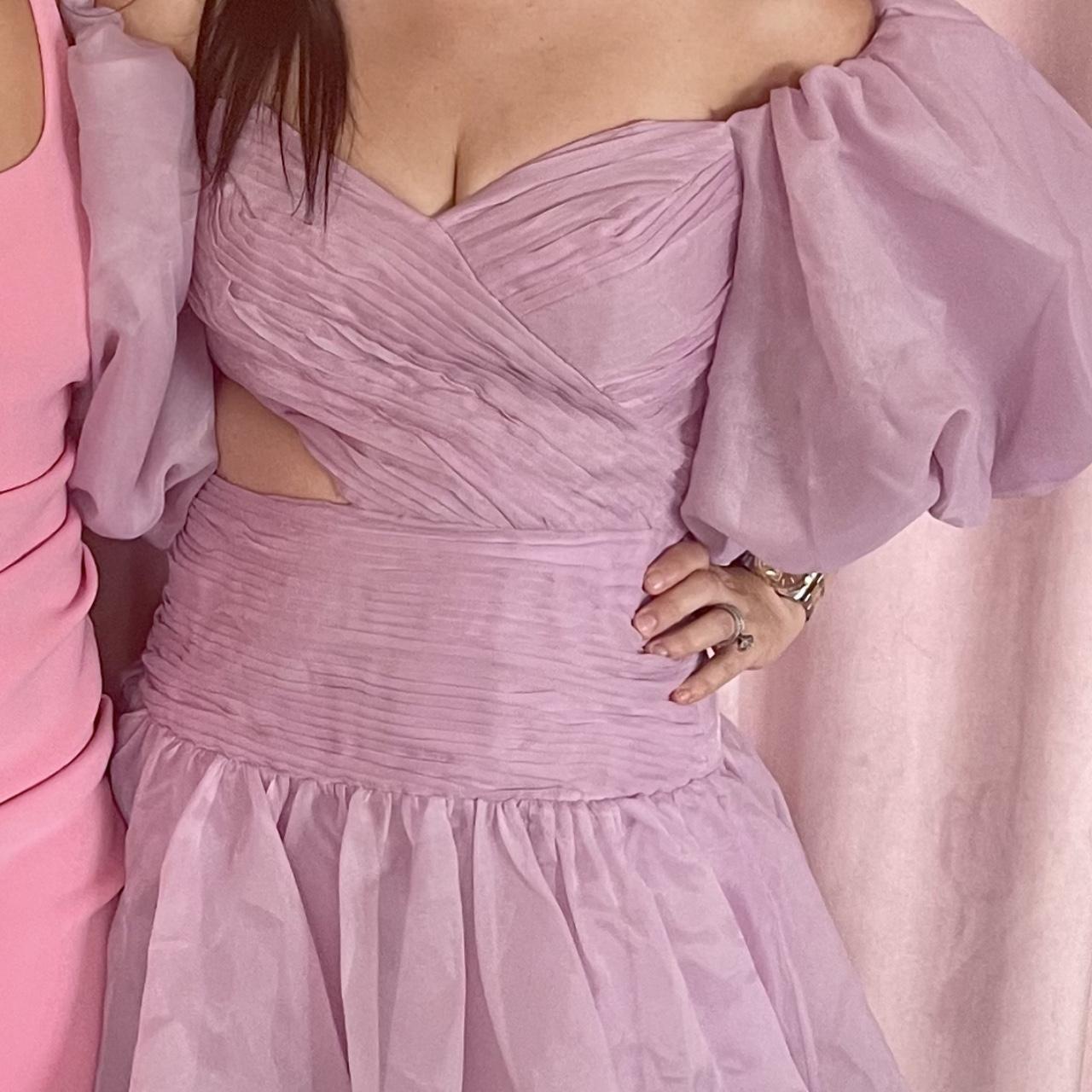 Aje myriad cut out mini dress size 10 worn once... - Depop