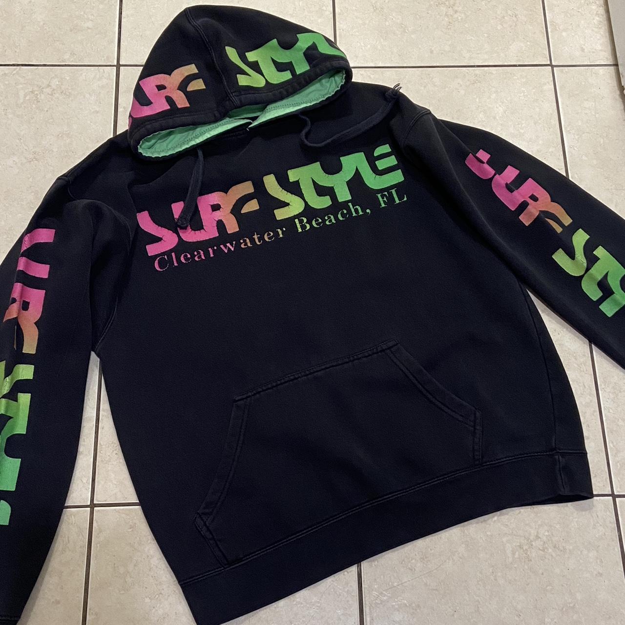 Vintage Surf Style hoodie sweater Oakley style - Depop