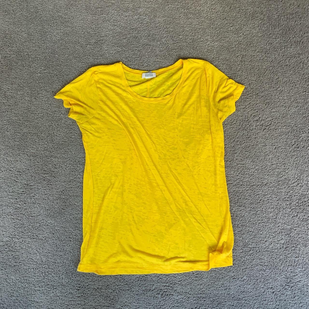 XL yellow shirt, worn not more than 5 times - Depop