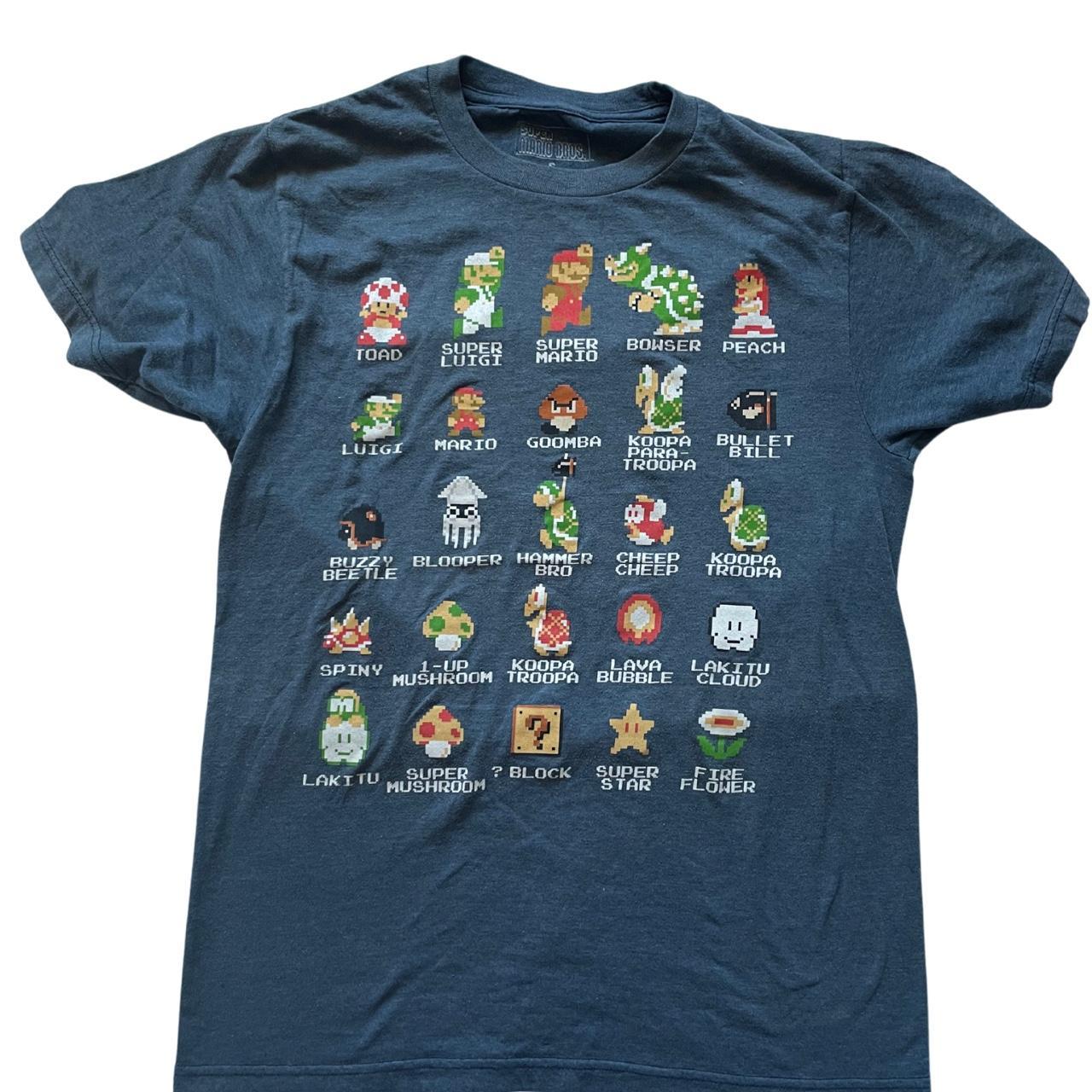 Super Mario Bros Graphic T-Shirt #supermariobros... - Depop