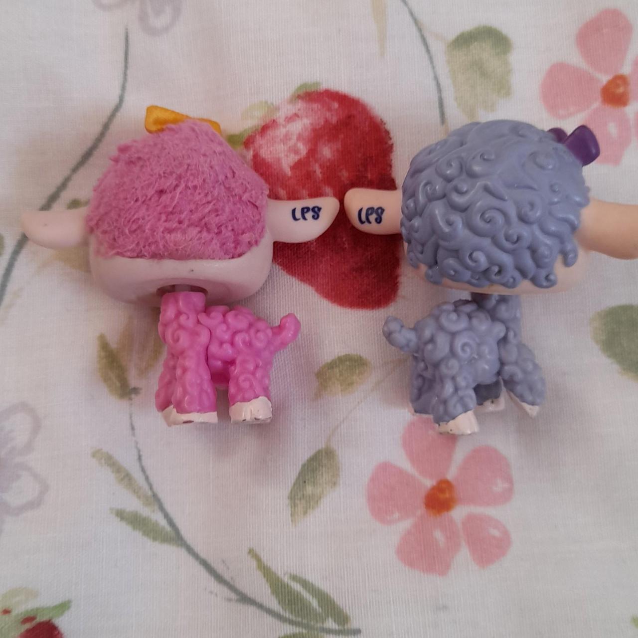 Littlest pet shop sheep bundle with 2 pets both in... - Depop