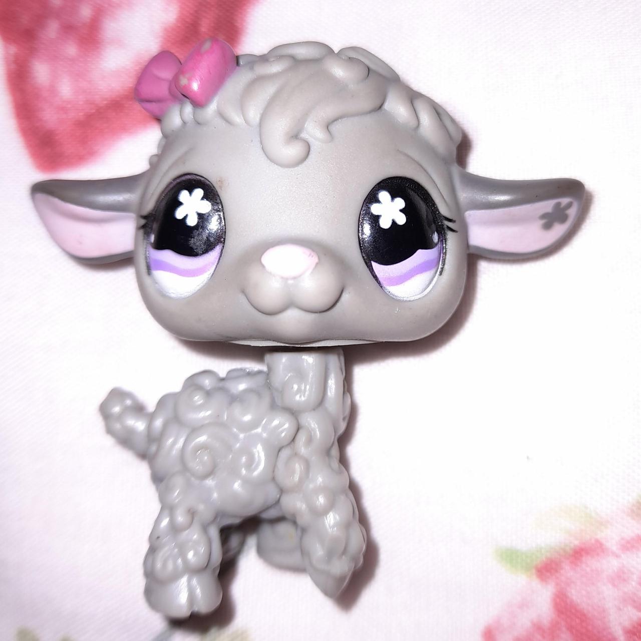 Littlest pet shop grey sheep in excellent condition.... - Depop