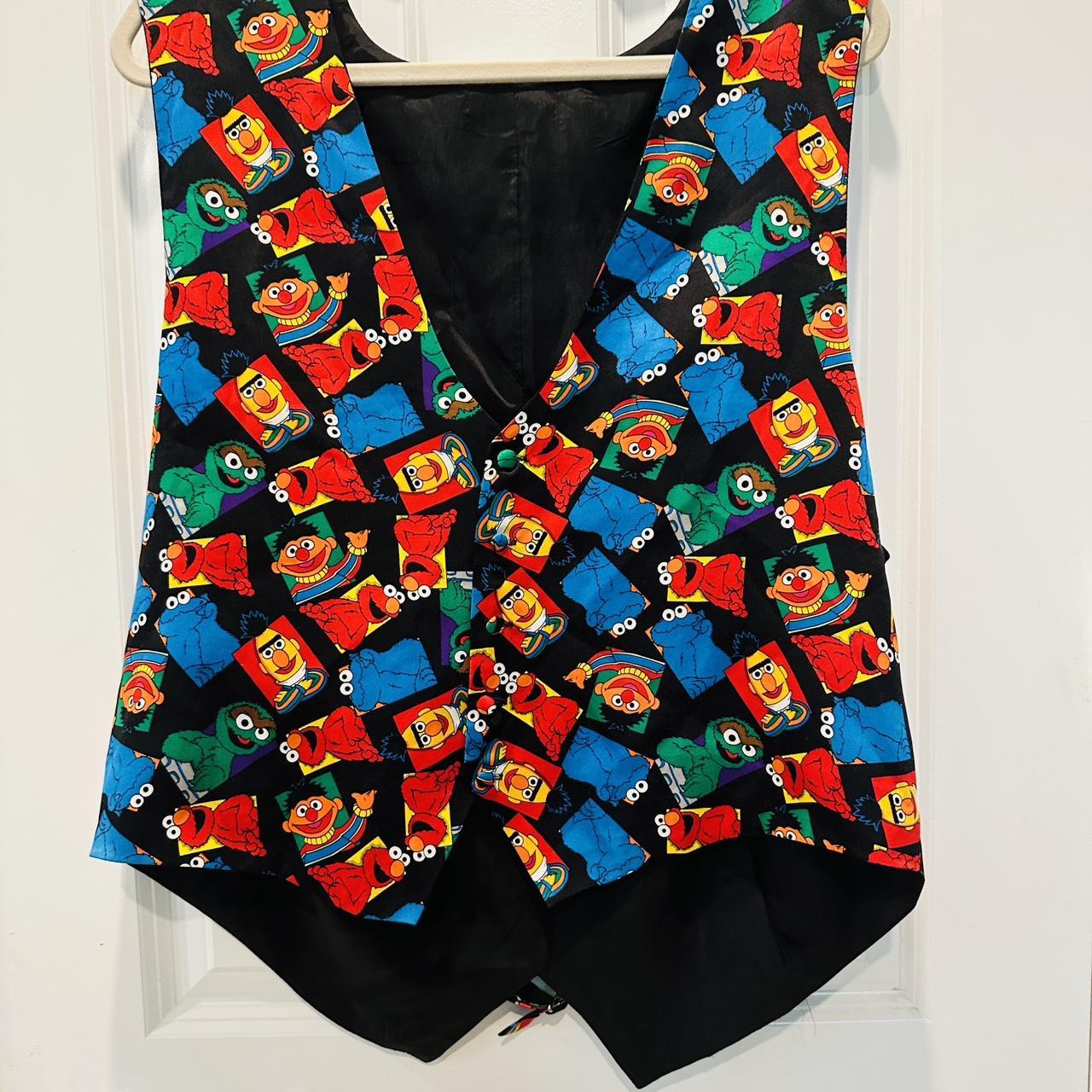 1970s to 90s Sesame Street lot Vest+ 7 vintage books... - Depop