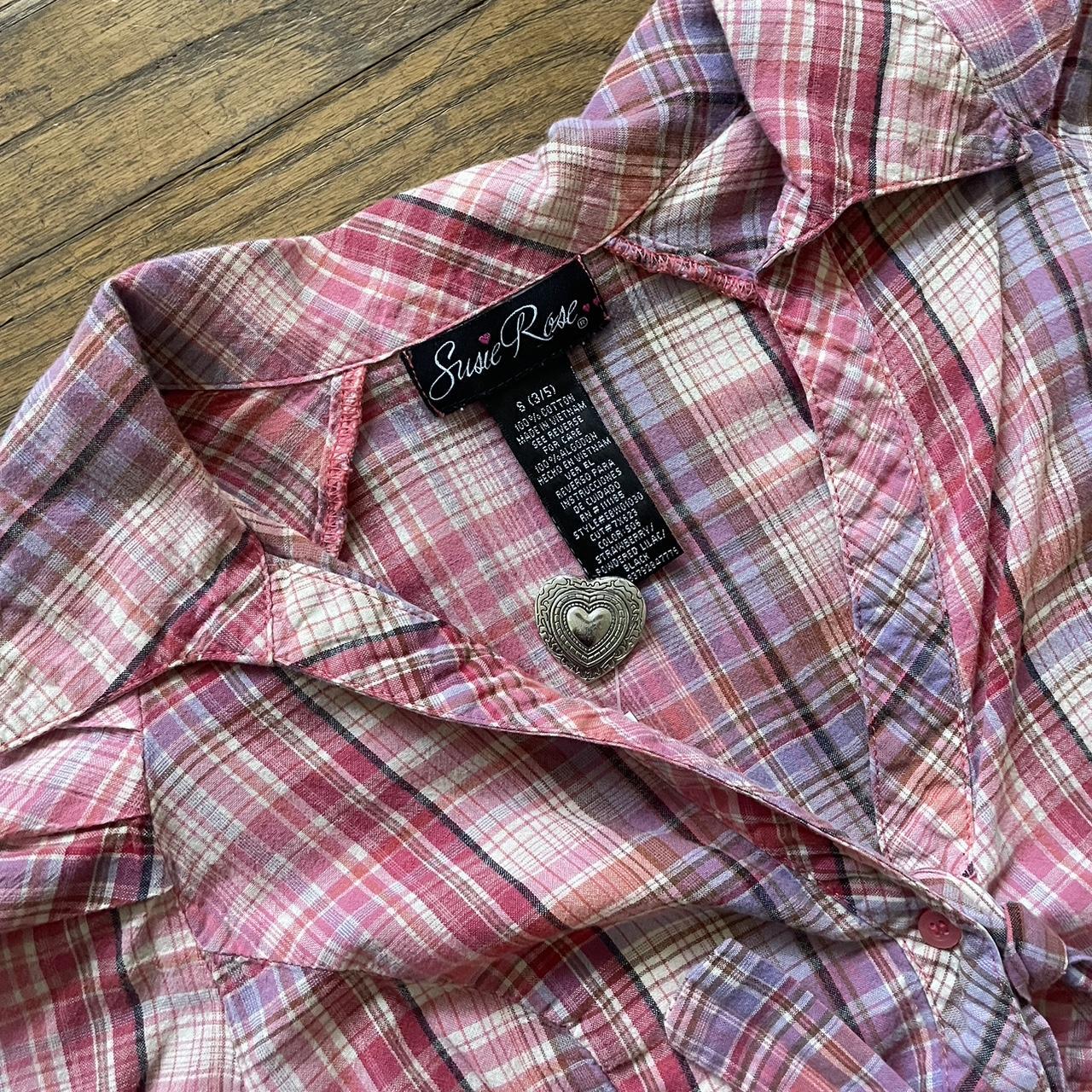 early 2000’s Susie Rose button up women’s S - Depop