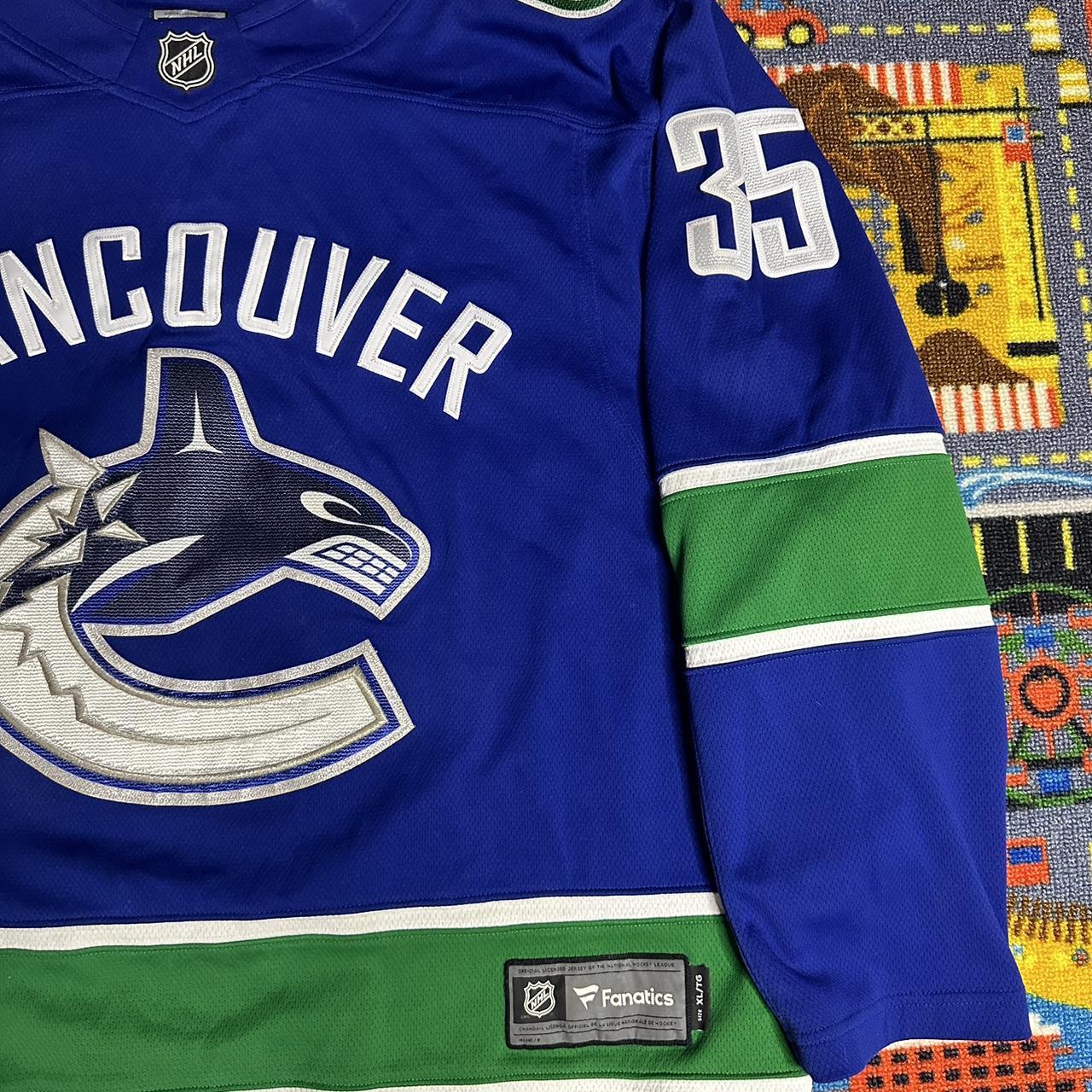 Fanatics Thatcher Demko 35 Vancouver Canucks Jersey... - Depop