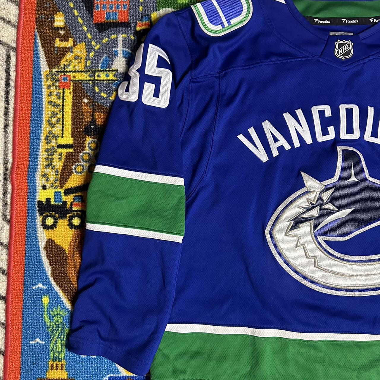 Fanatics Thatcher Demko 35 Vancouver Canucks Jersey... - Depop