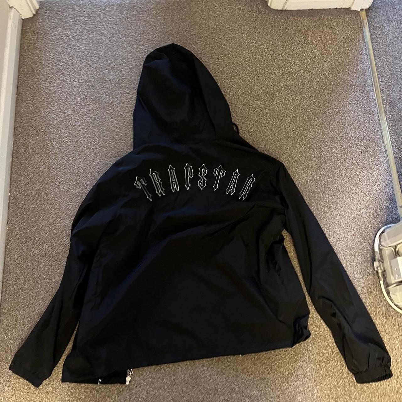 Trapstar Men's Black and White Coat | Depop