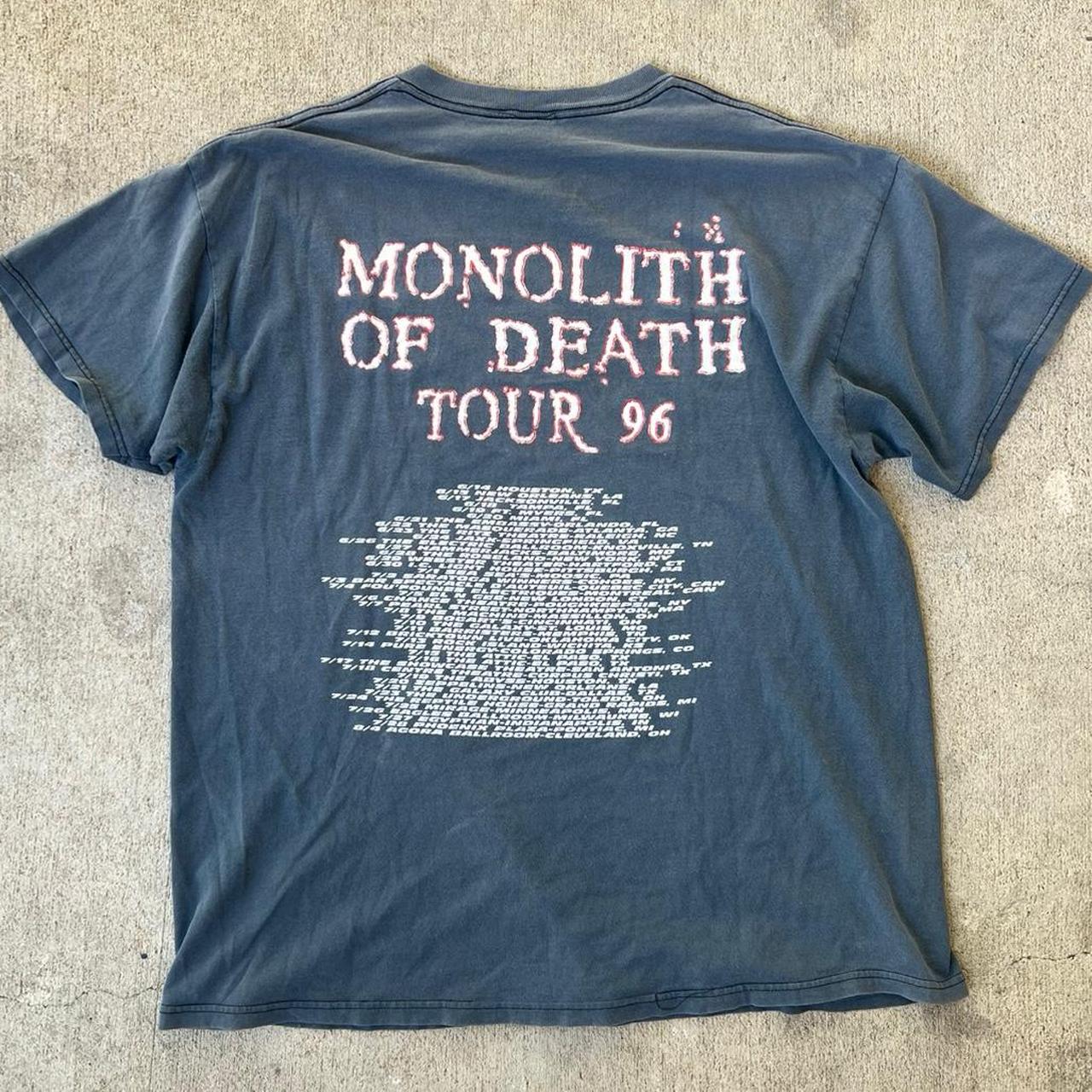 Vintage 1996 Cannibal Corpse Tour T-Shirt Delta Tag... | Depop