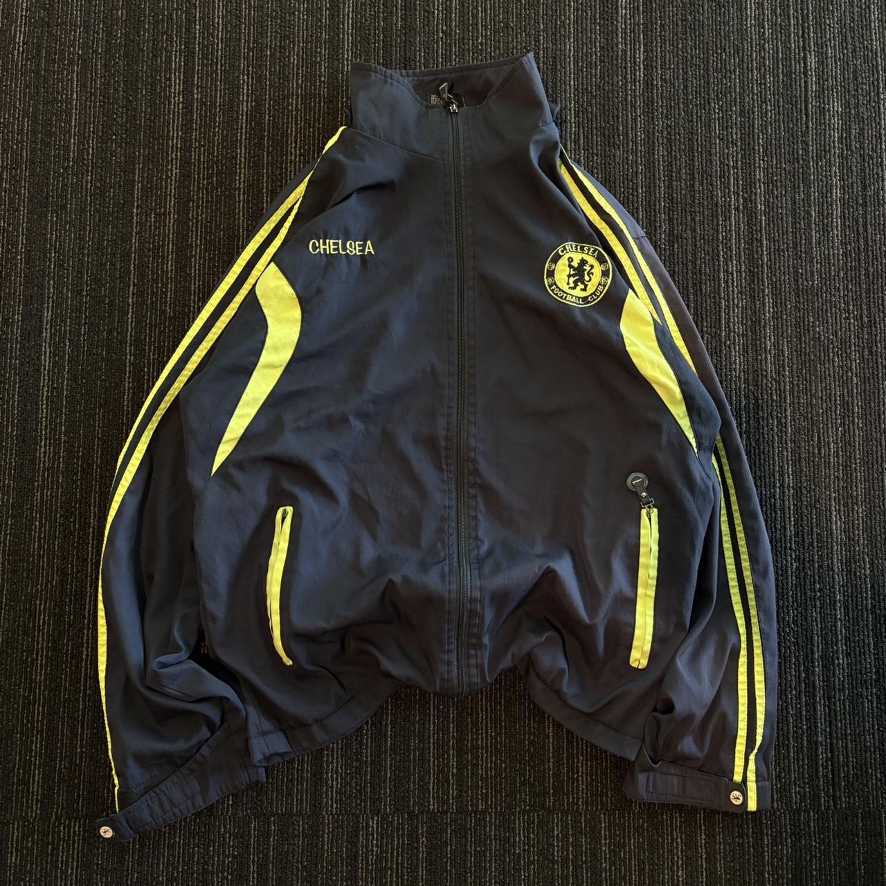 Chelsea FC Adidas windbreaker jacket Size L Amazing... | Depop